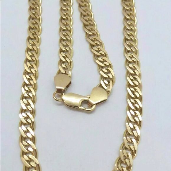 Accessories | 14k Italian Yellow Gold Italian Link Chain Necklace ...